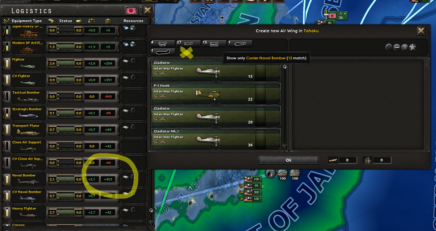 "show only naval bombers" button is missing from create new aircraft flight | Paradox ...